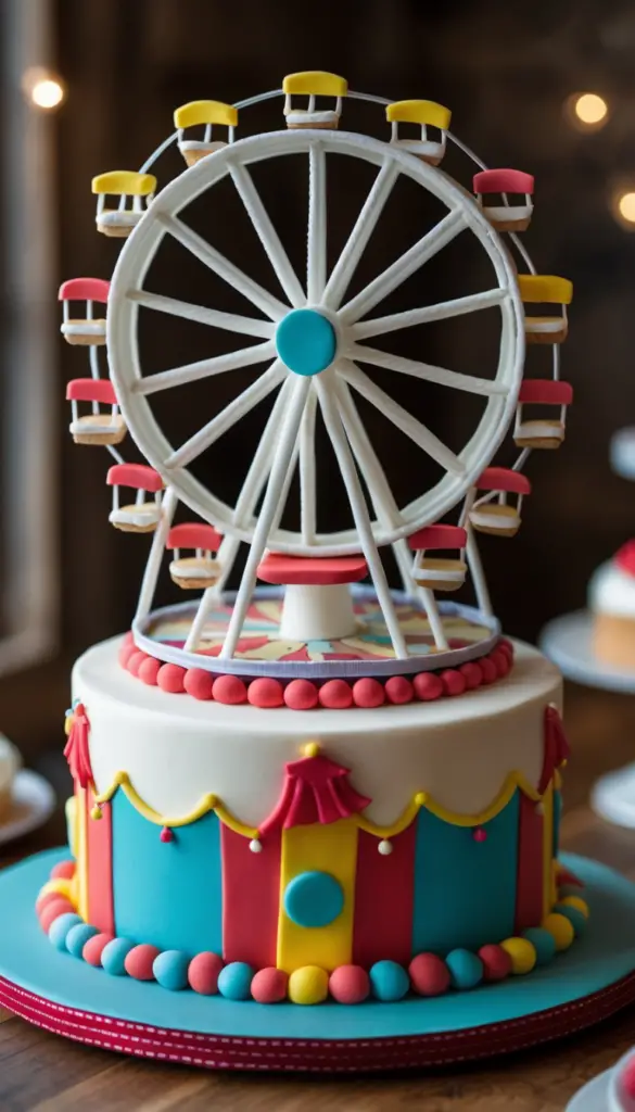 30+ Festive Carnival Cake Decoration Ideas to Delight Your Guests - CakeRe