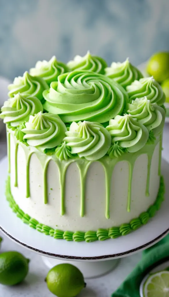 30+ Creative Lime Cake Decoration Ideas - CakeRe