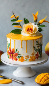 30+ Creative Mango Cake Decoration Ideas - CakeRe