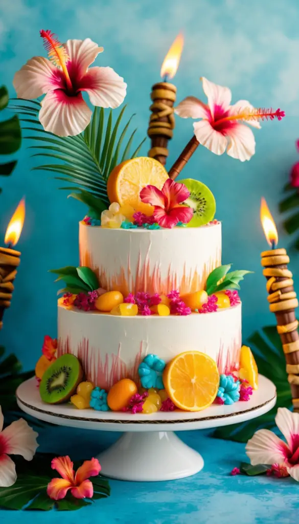 30+ Spring Break Cake Decoration Ideas - CakeRe
