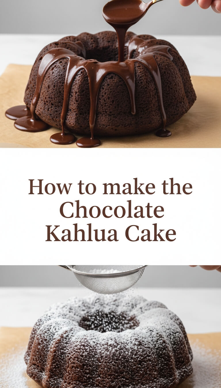 Chocolate Kahlua Cake Recipe - CakeRe